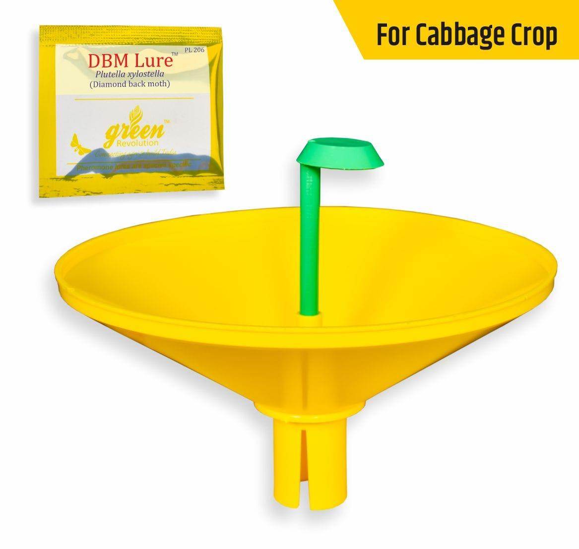 DBM LURE WITH PHEROMON TRAPE-PLUTELLA XYLOSTELLA(GREEN REVOLUTION ...